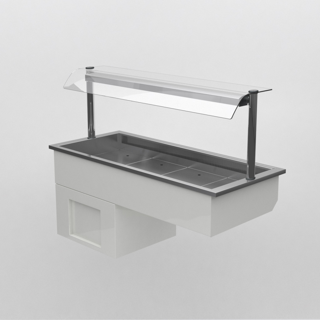 Serve Over Counter Display Fridge | Chilled Buffet Display